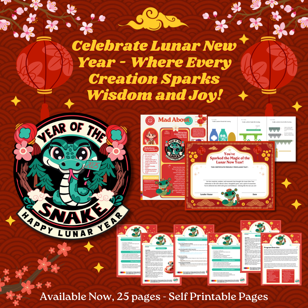 Lunar New Year 2025: The Year of the Snake! Program – Mad About Patches