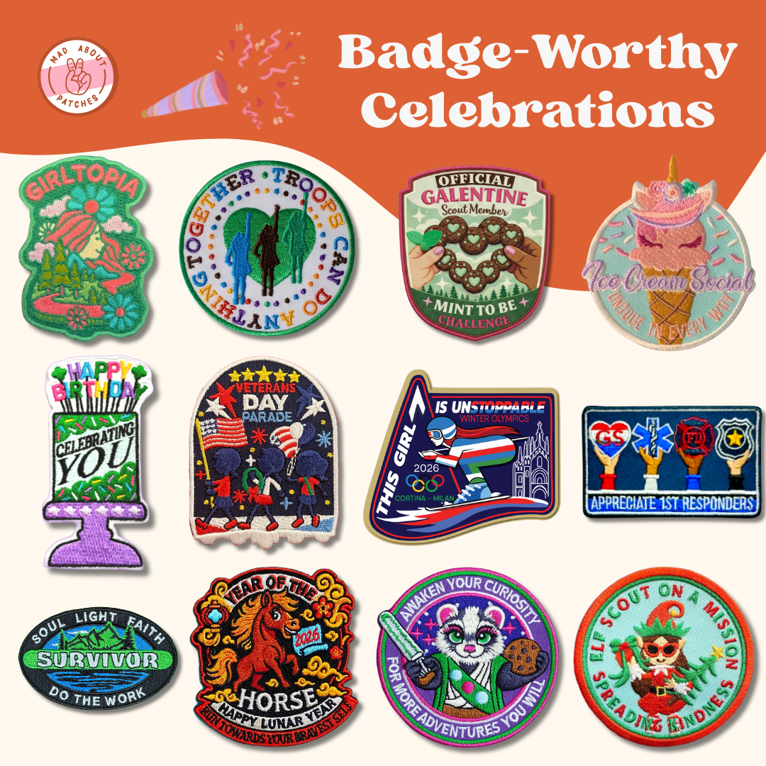 Badge-Worthy Celebrations – Mad About Patches