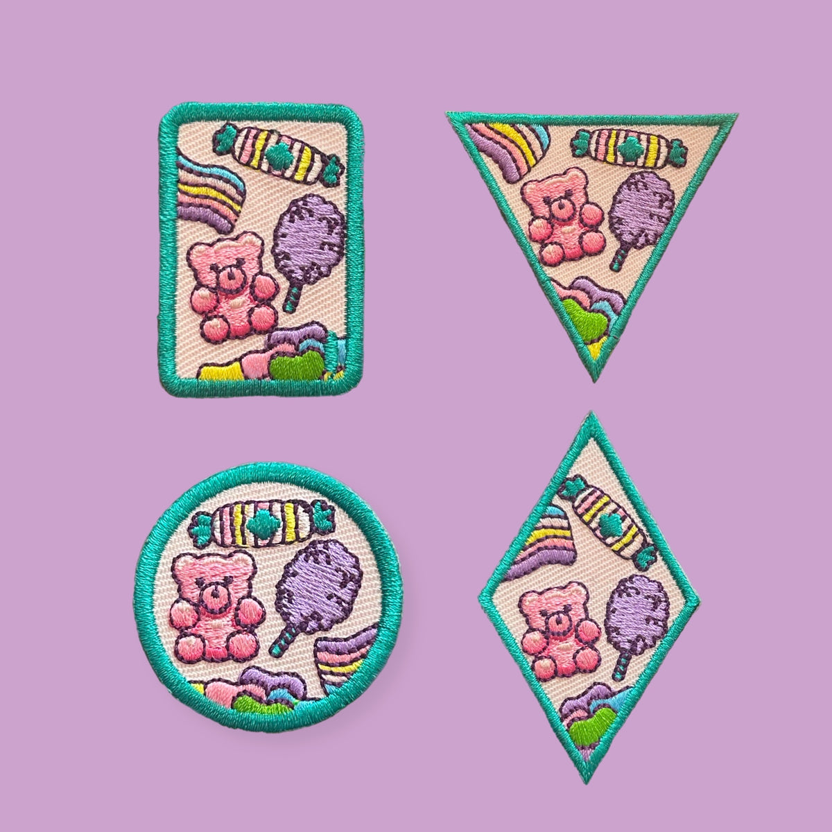 Candy Badges – Mad About Patches