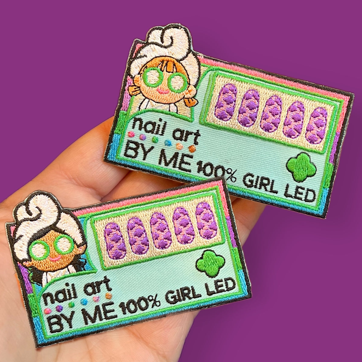 Nail art by me – Mad About Patches