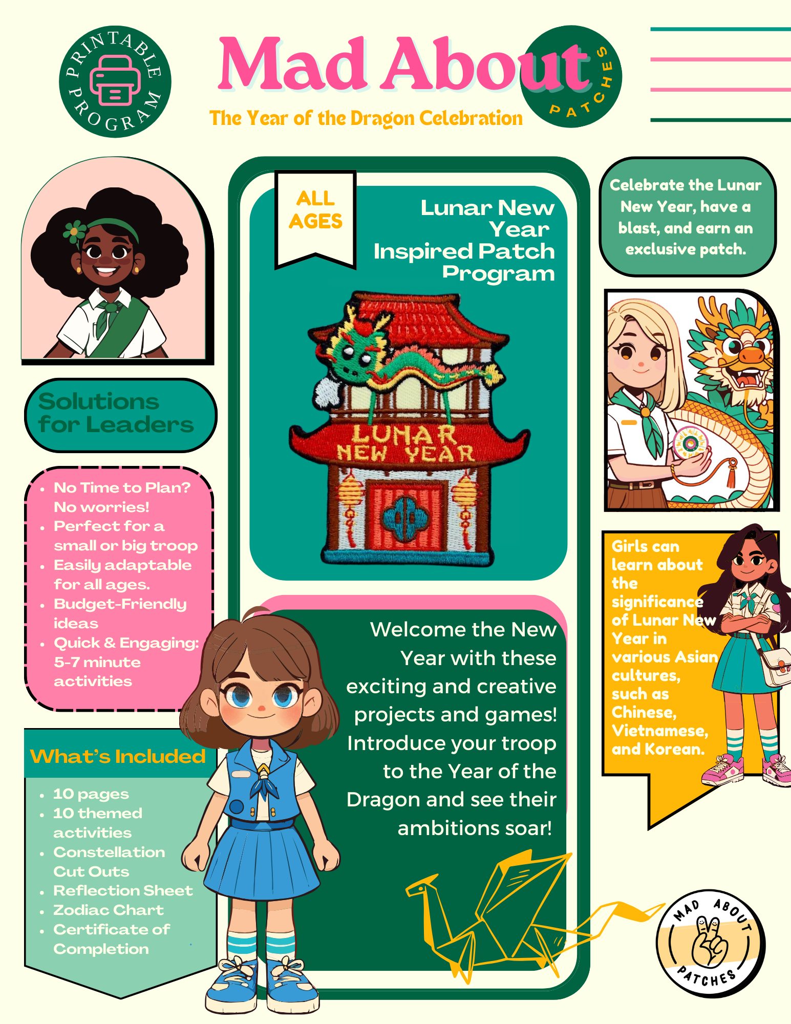 Lunar New Year Celebration program – Mad About Patches