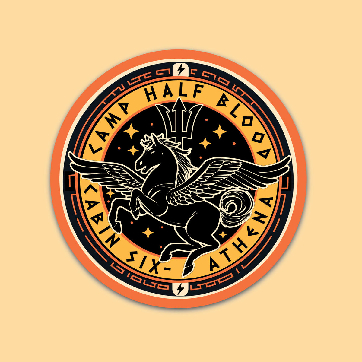Percy Jackson's Camp Half Blood Cabin Six - Athena – Mad About Patches