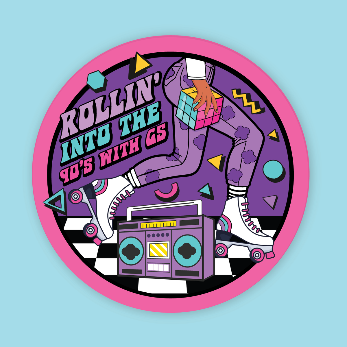 Rollin in the 90's with GS (2 options) – Mad About Patches