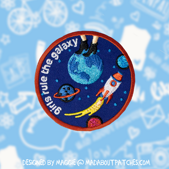 Girls Rule the Galaxy Patch – Mad About Patches