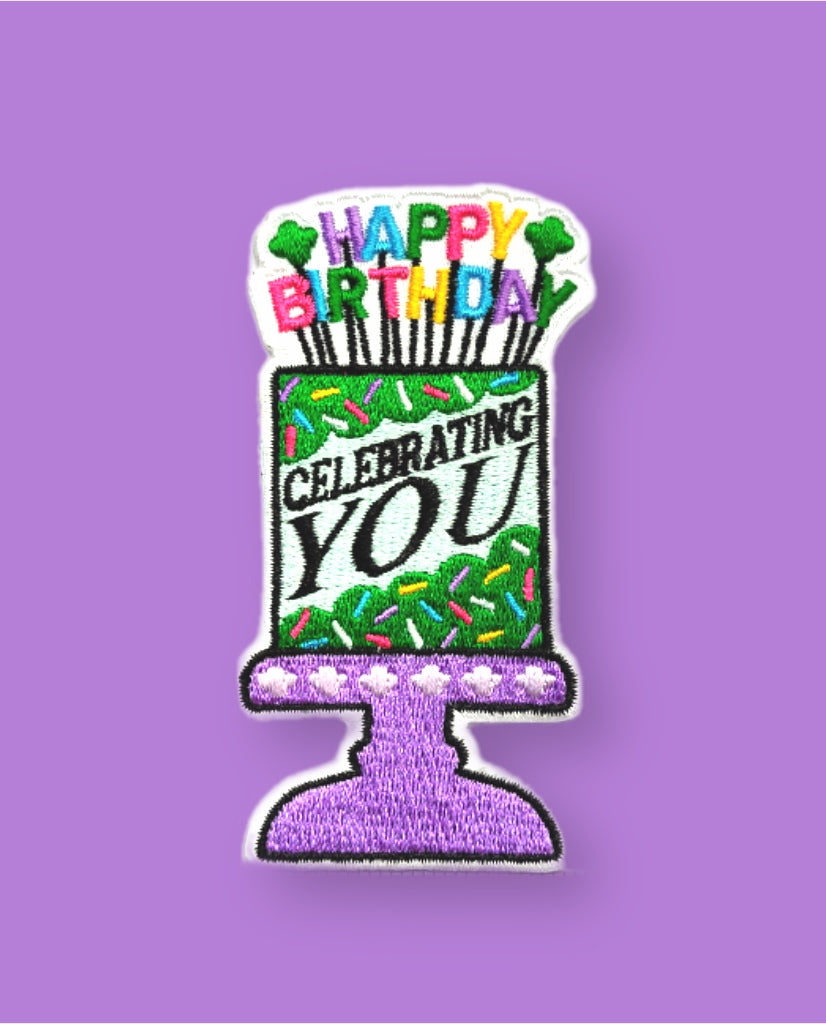 Happy Birthday Patch – Mad About Patches