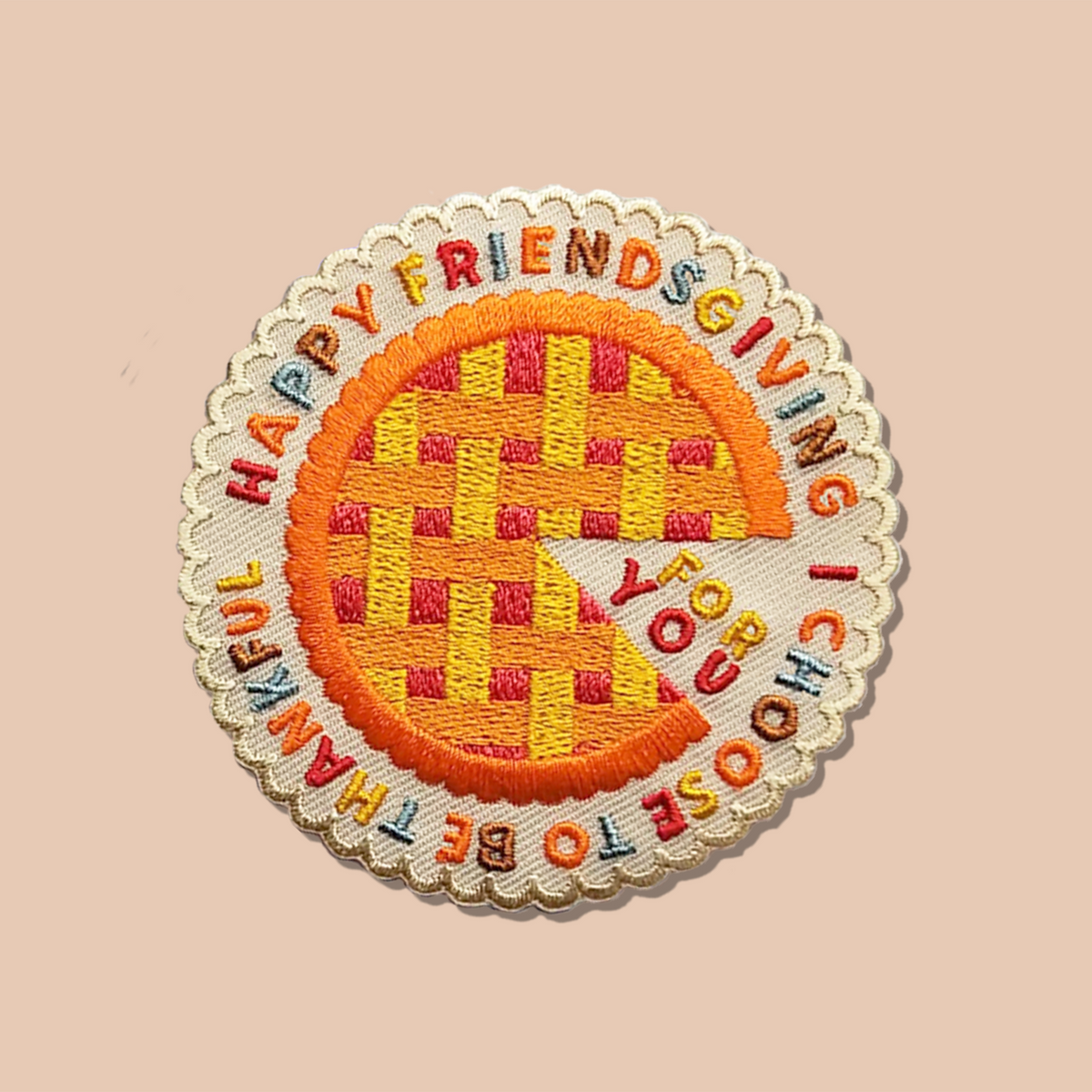 Friendsgiving Patch – Mad About Patches