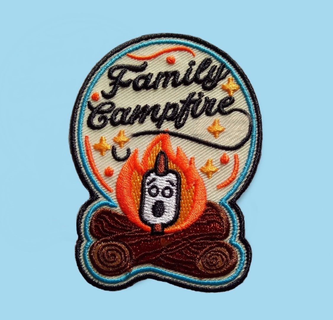 Family Campfire Patch – Mad About Patches